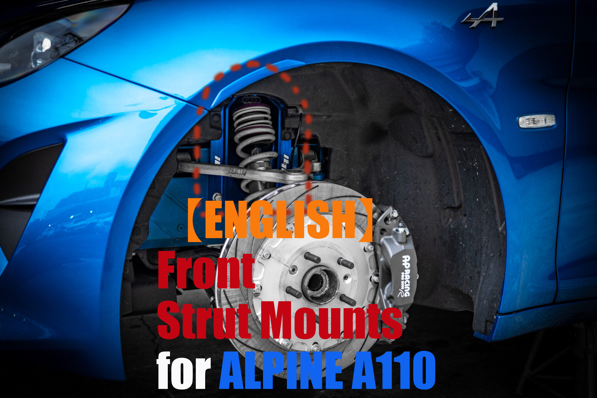 Front Strut Mounts for ALPINE A110 **Cars Hatano Original** | 畑野自動車